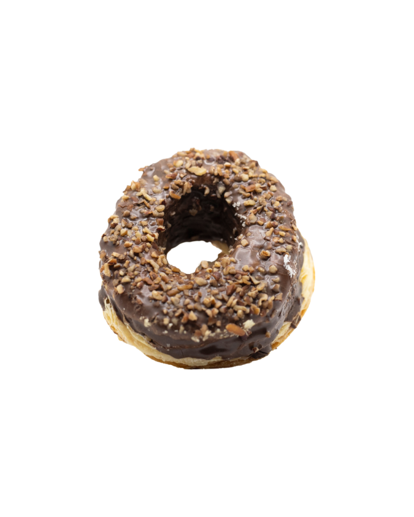 Mini dona mil hojas con chocolate y nuez – Vivamas